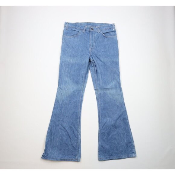 Levi's | Jeans | Vintage 7s Levis Mens 32x34 Distressed Flared Bell ...